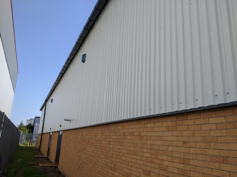 External Refurbishment - Industrial Units, Corby - Cladding Coatings