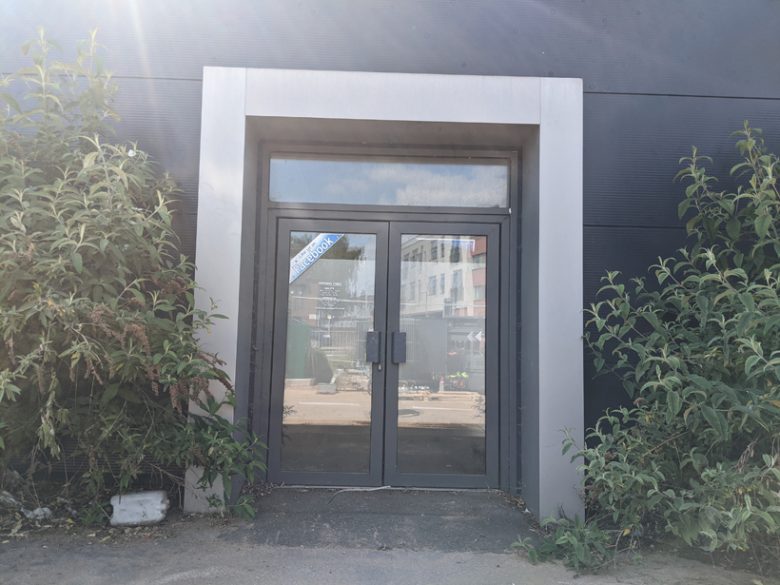 Cladding Spraying - Car Showroom, Reading - Cladding Coatings