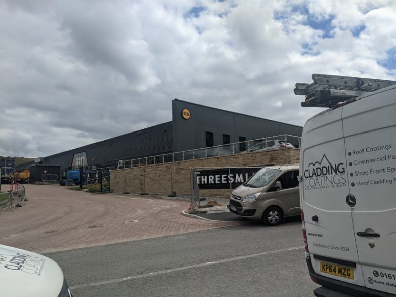 Industrial Wall Cladding Coating - A-SAFE, Elland - Cladding Coatings