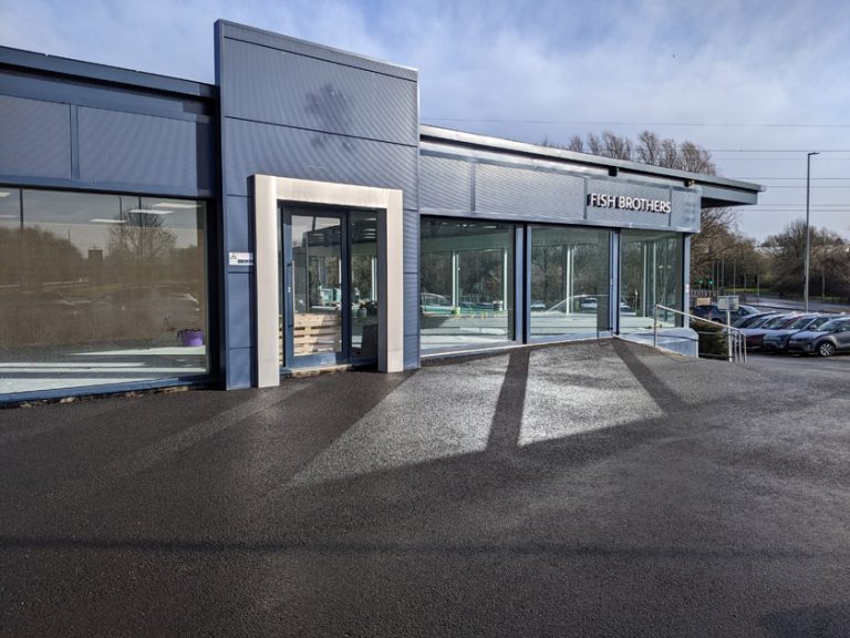 Kia Car Showroom, Swindon - Cladding Coatings