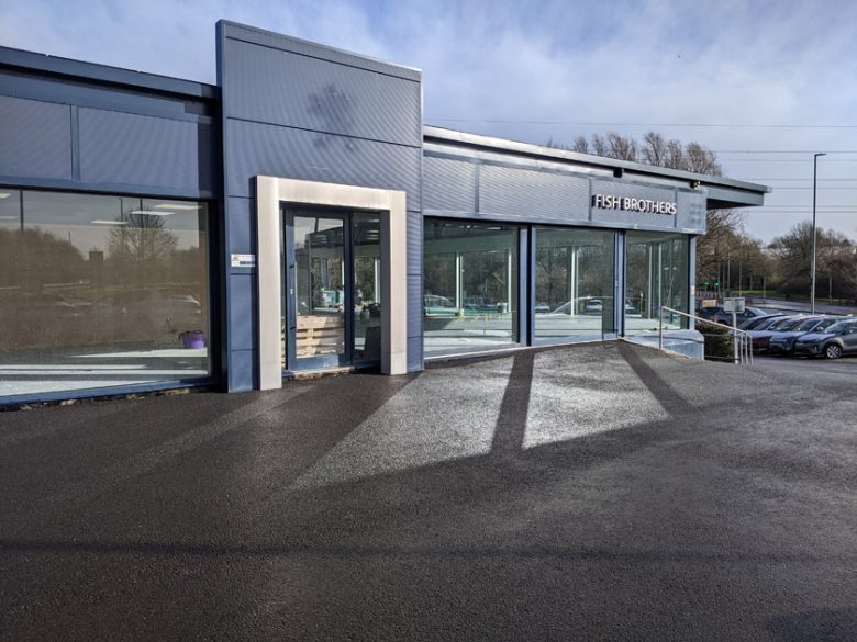 Kia Car Showroom, Swindon - Cladding Coatings